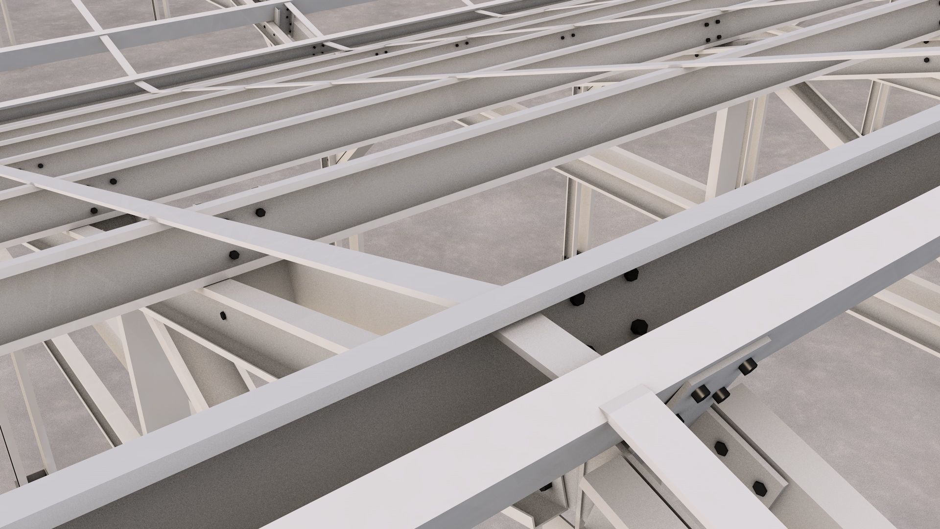 Steel Construction 3D model | CGTrader