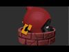 Deadpool Peeking 3D model 3D printable | CGTrader