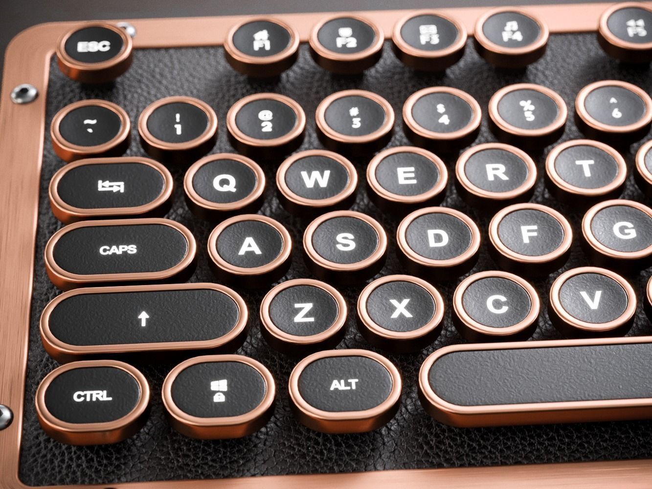 Azio Retro Computer Keyboard Collection 3D model | CGTrader