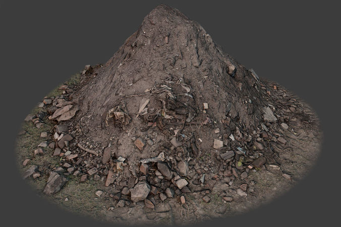 3D model Garbage Pile VR / AR / low-poly | CGTrader