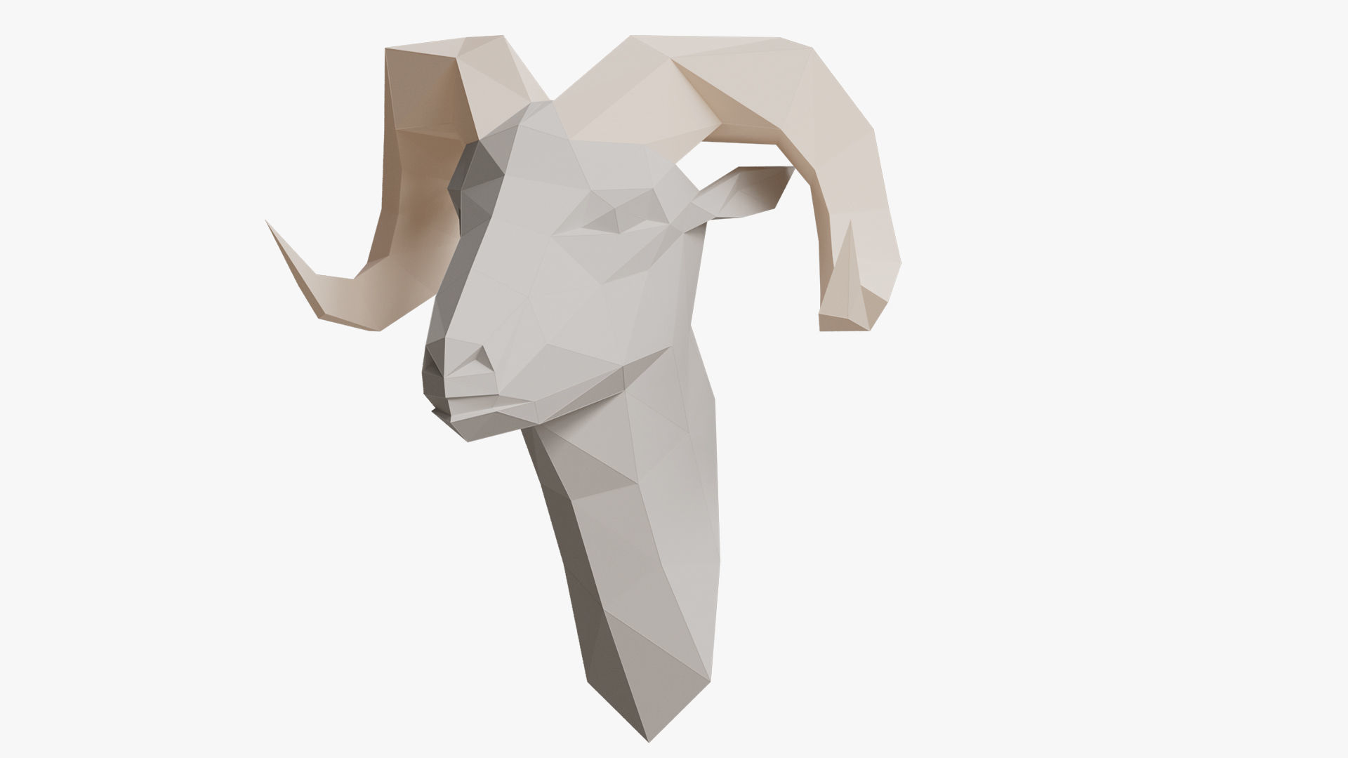 REM PAPER HEAD 3D model | CGTrader