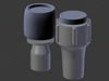 Cessna TPM Throttle Prop Mixture Handles 3D model 3D printable | CGTrader