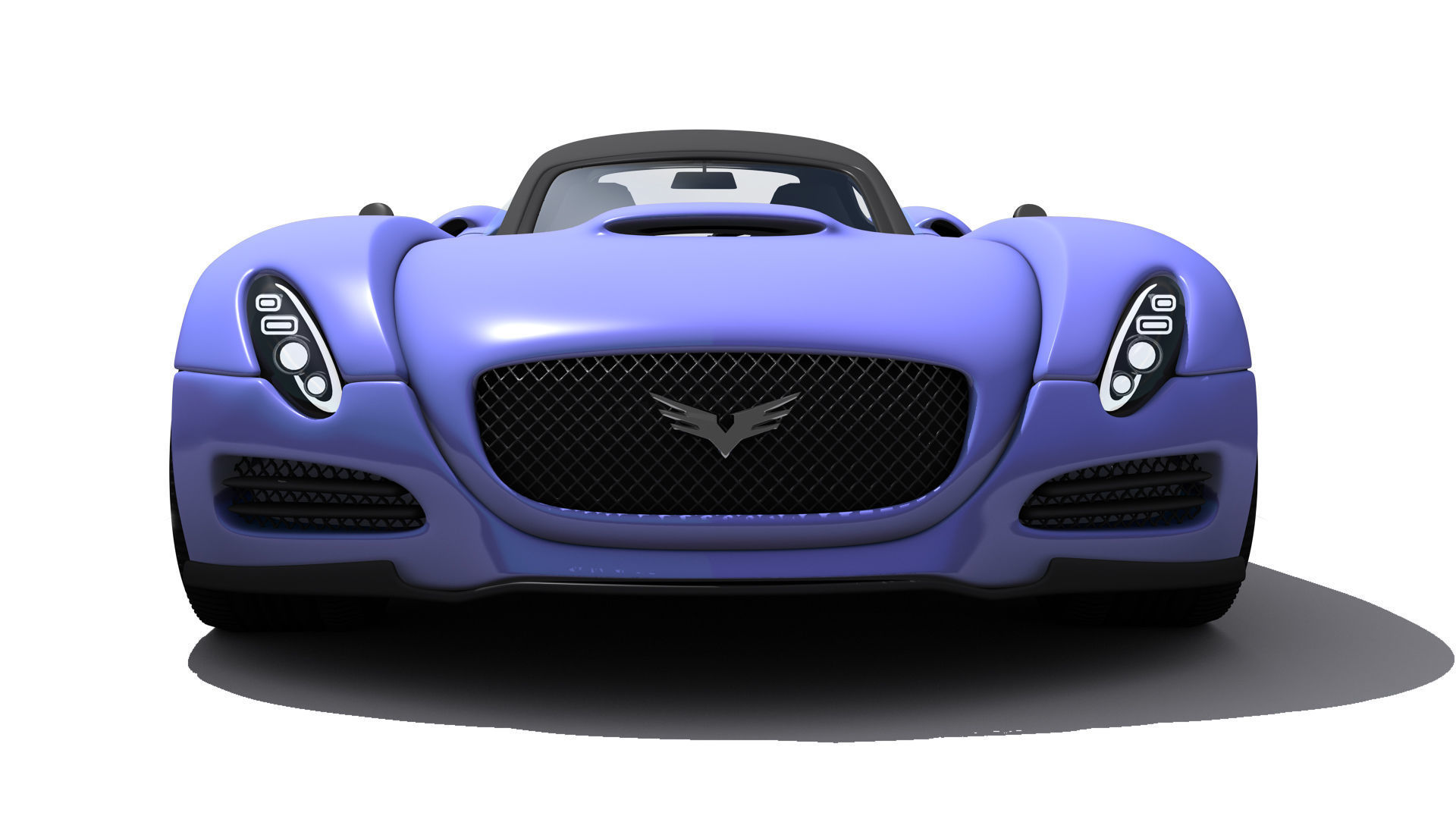Invictus Sports Car Concept 3D model | CGTrader