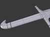 Scimitar Sword 3D model | CGTrader