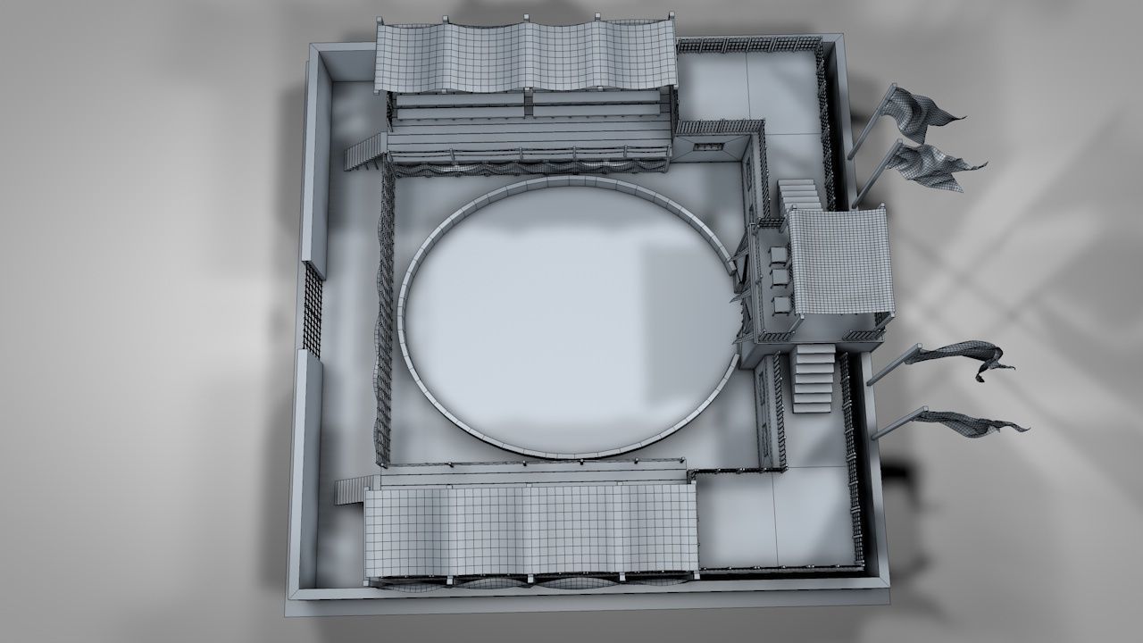 Battle Arena 3D model | CGTrader