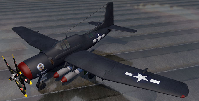 Douglas XTB2D-1 Skypirate 3D model | CGTrader
