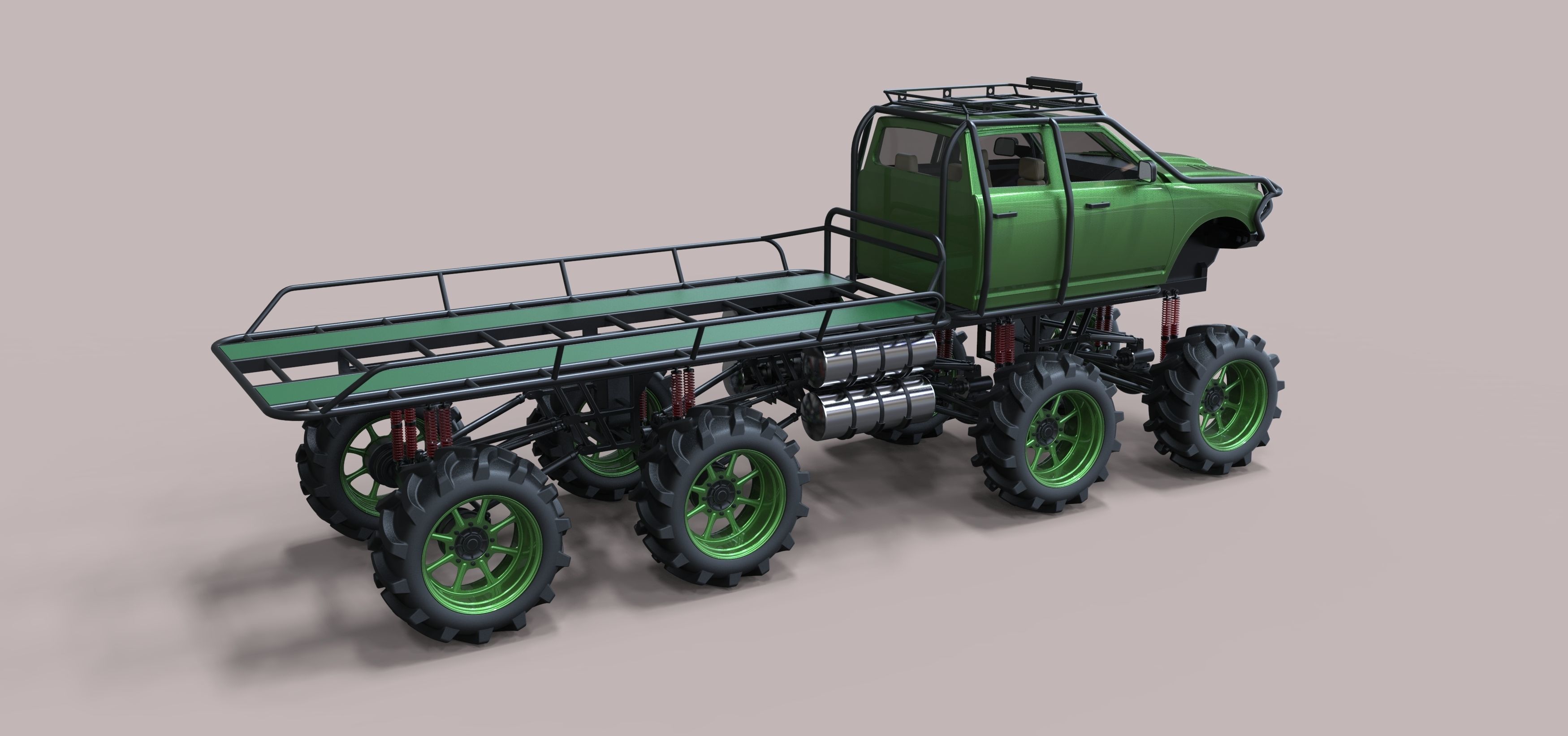 Super bogger 3D model | CGTrader