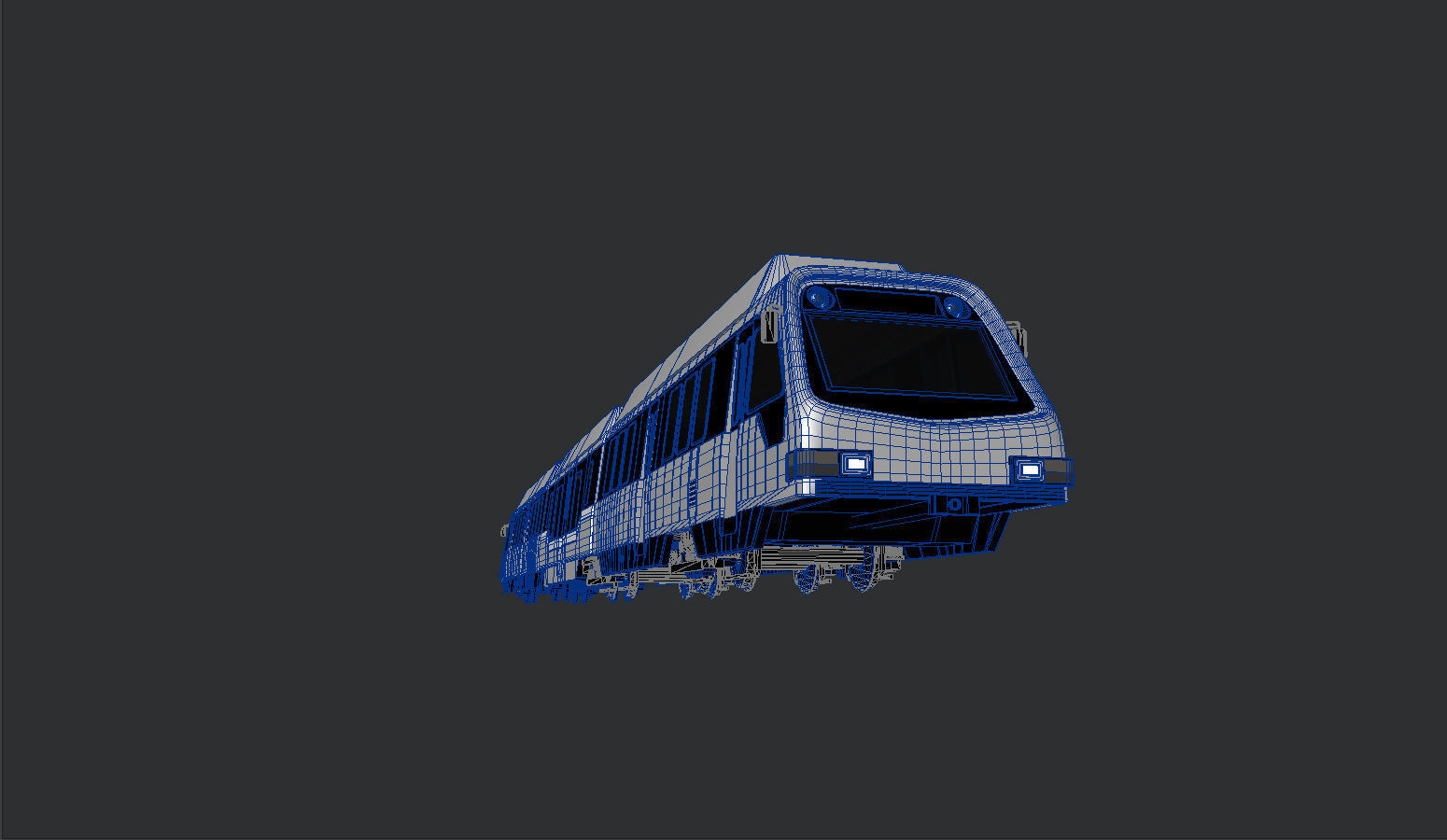 DART Light Rail 3D model | CGTrader