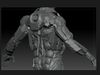Cyborg Soldier V2 highpoly Zbrush 4r7 3D model | CGTrader