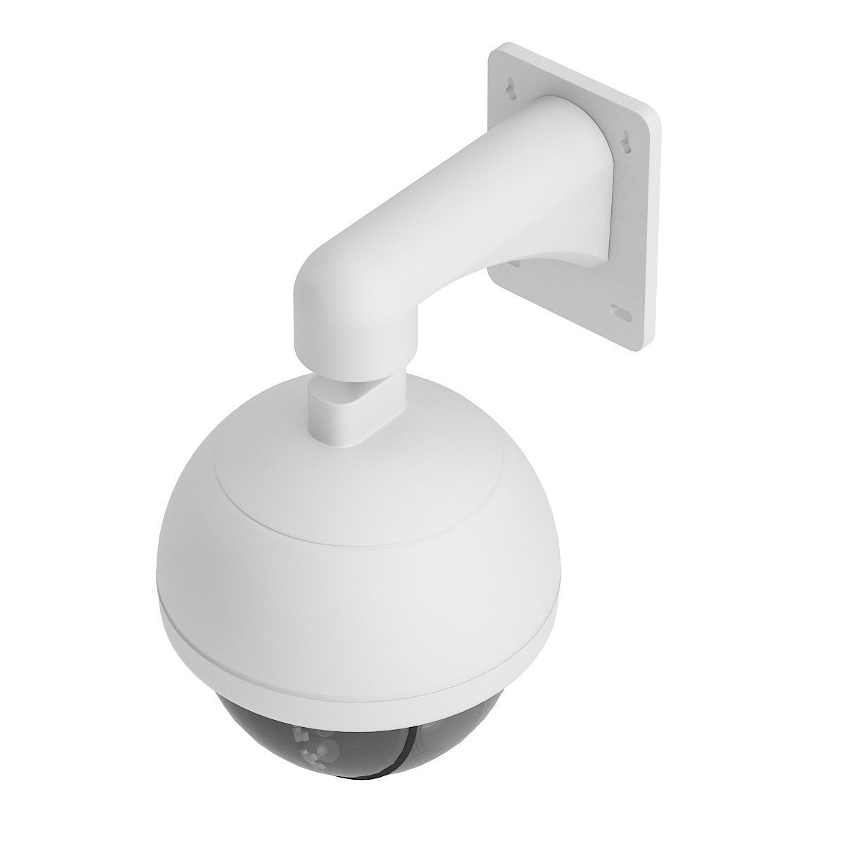 Round Security Camera 3D Model 3D model | CGTrader