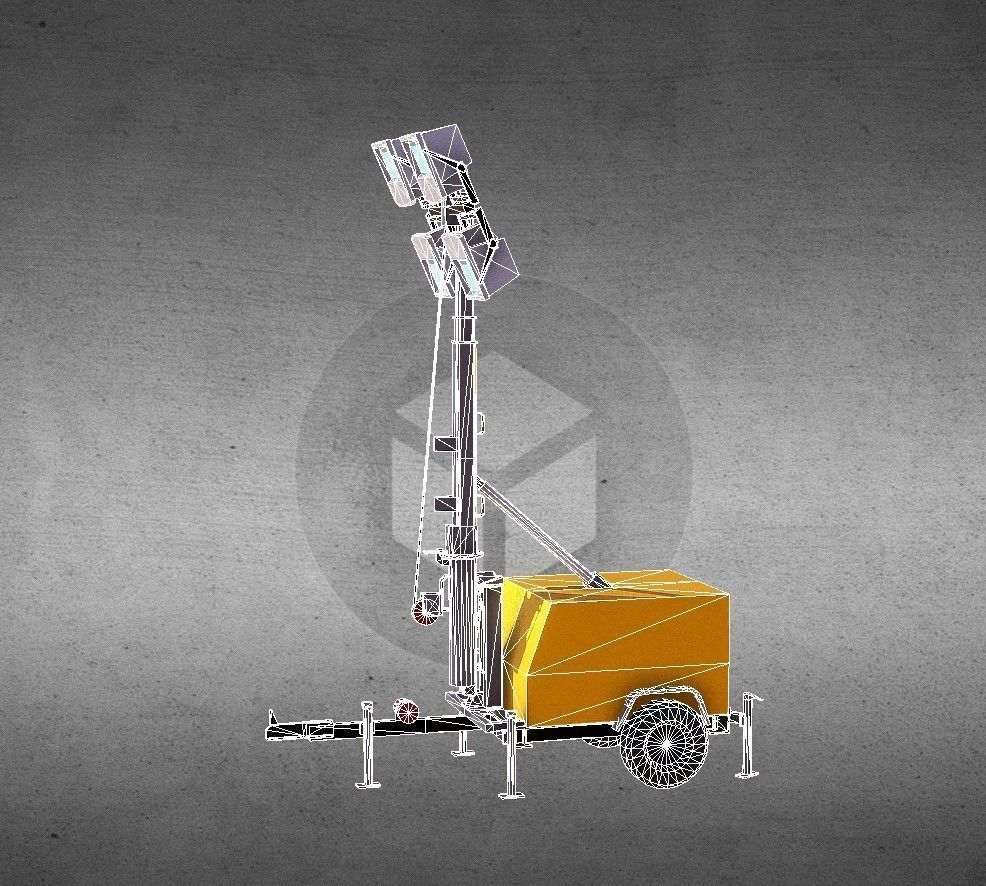 3D model JCB LIGHTING TOWERS VR / AR / low-poly | CGTrader