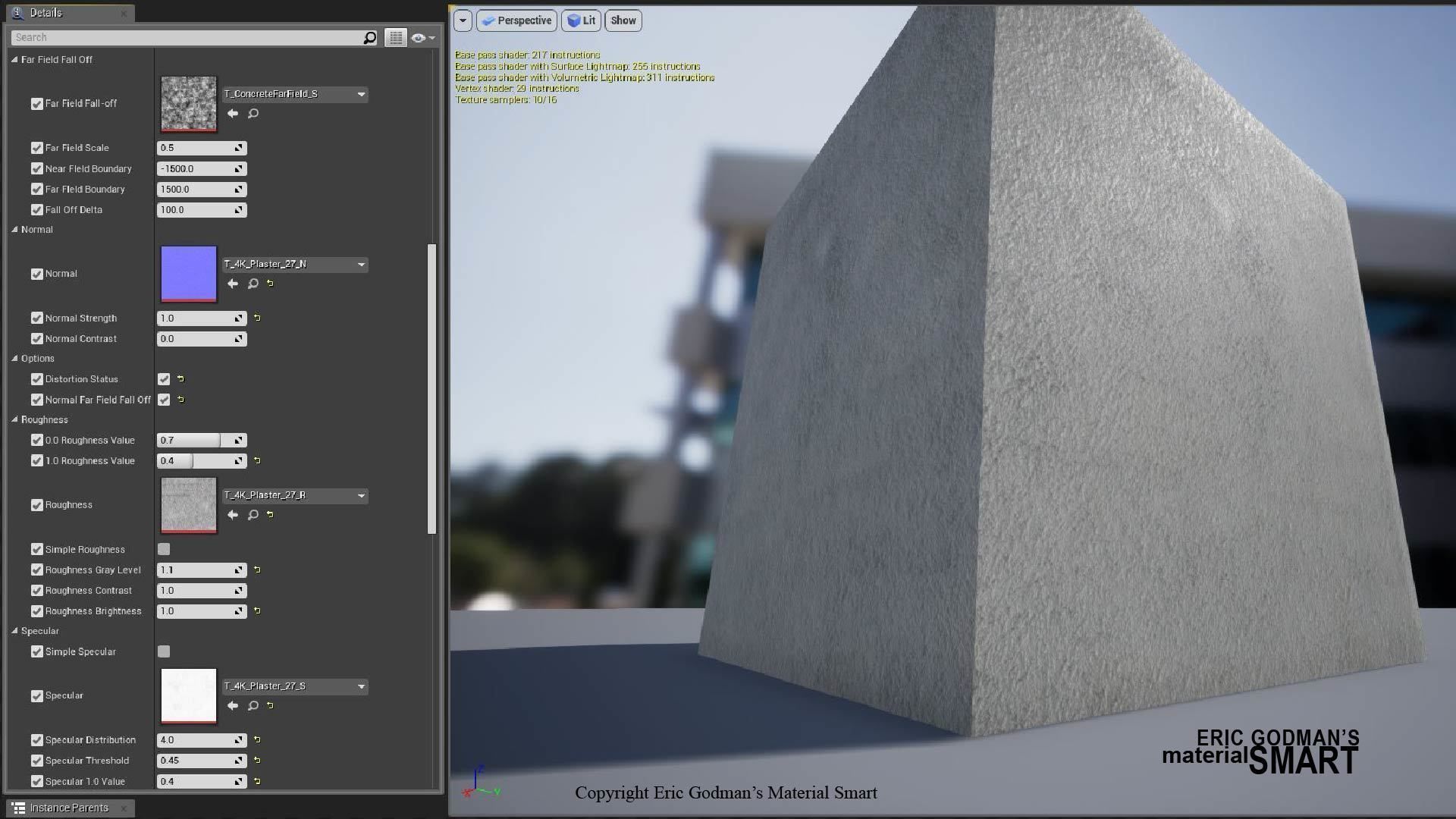 Plaster Materials 3D model | CGTrader