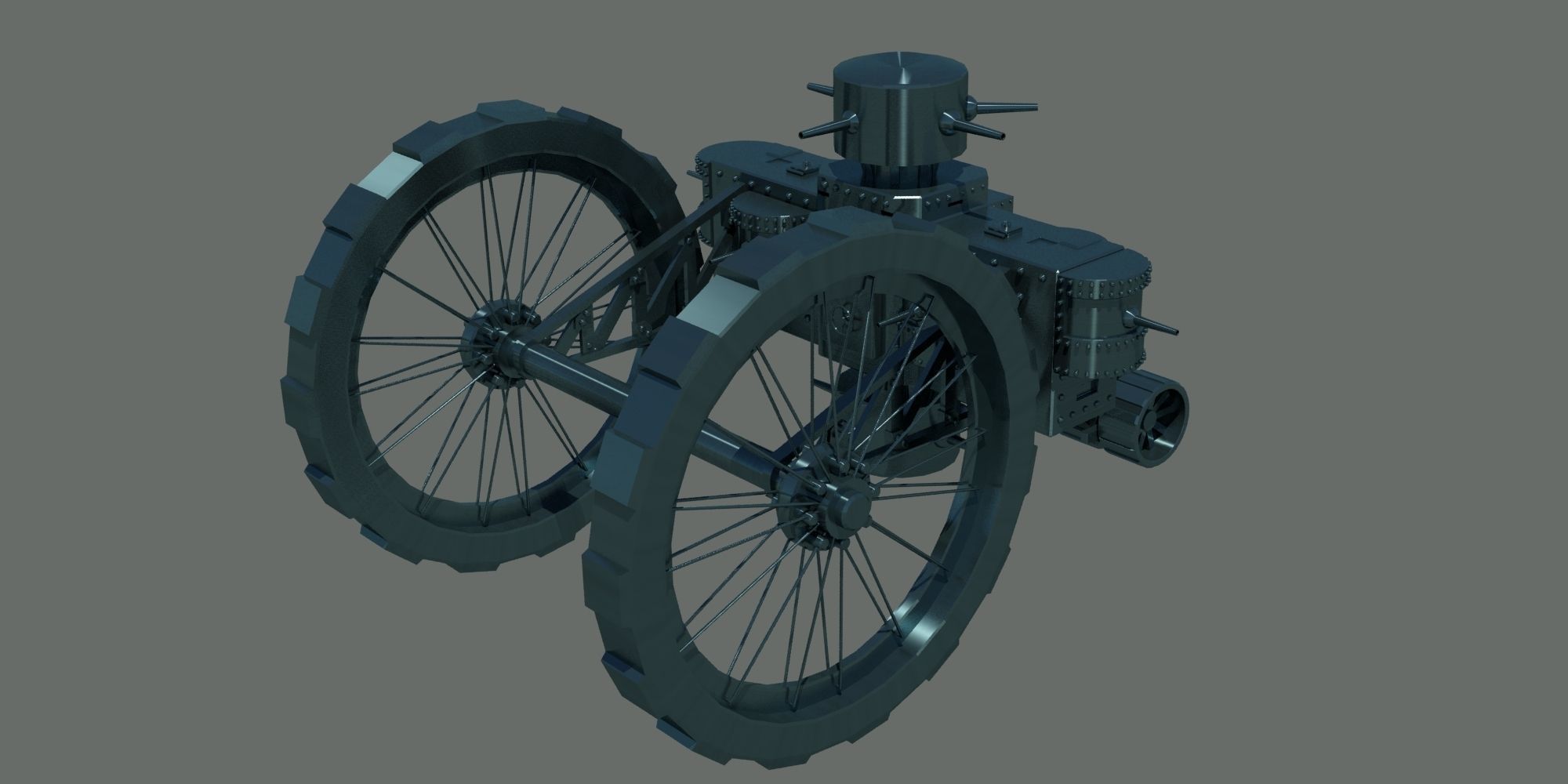 Tzar Tank 3D model | CGTrader