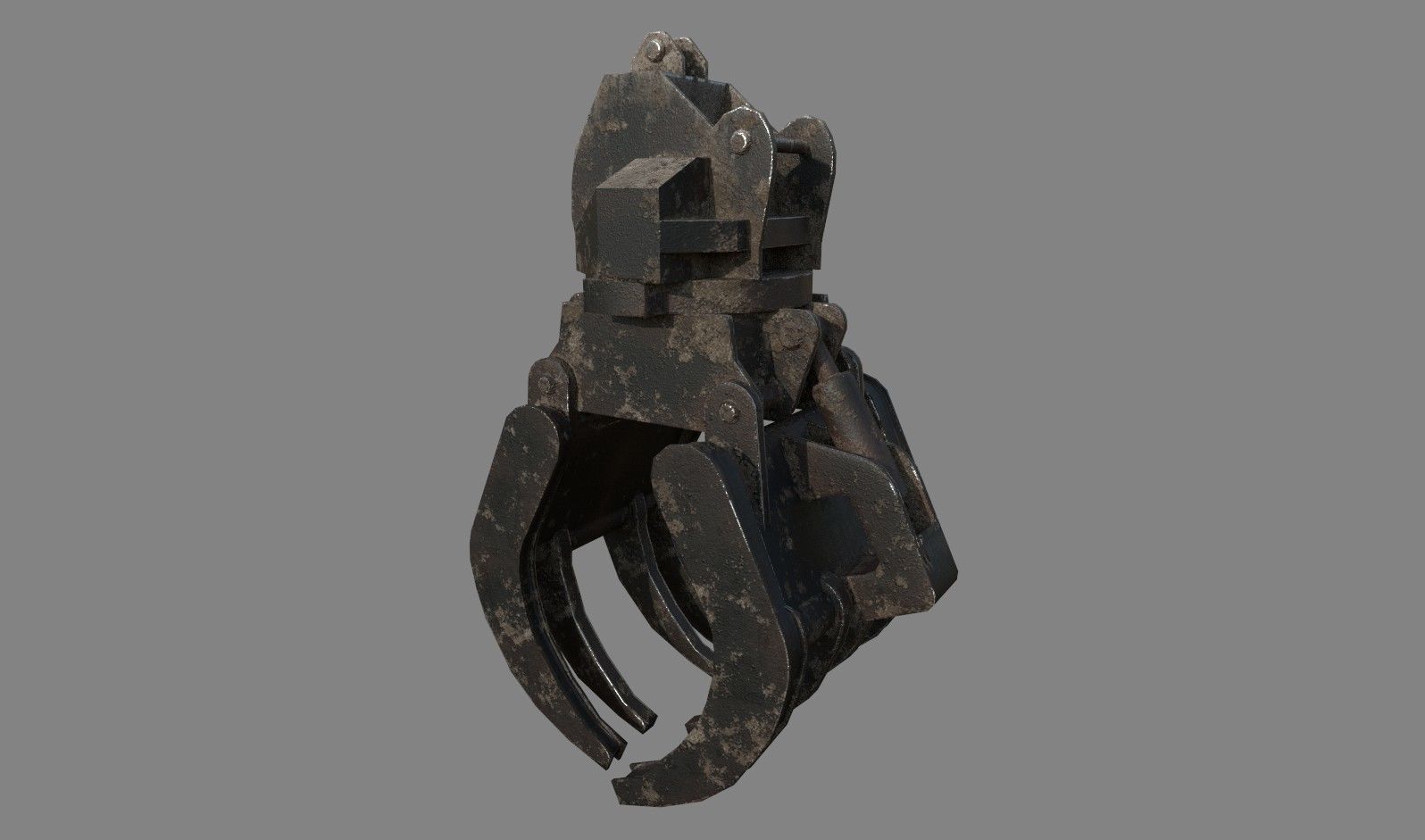 3D model Construction Grapple Claw VR / AR / low-poly | CGTrader