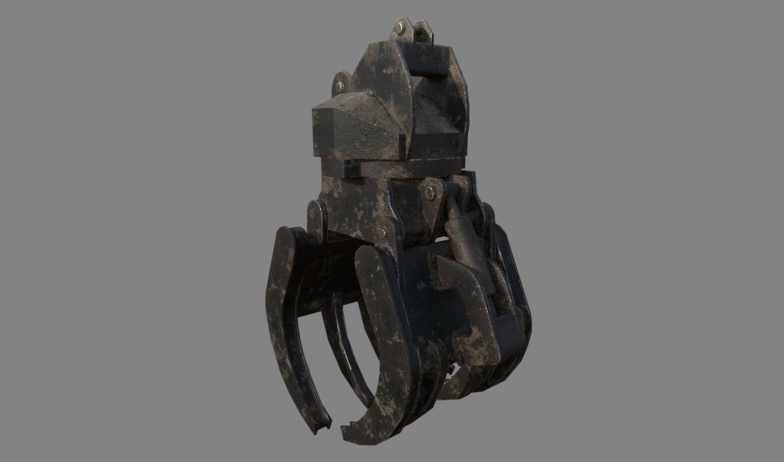 3D model Construction Grapple Claw VR / AR / low-poly | CGTrader