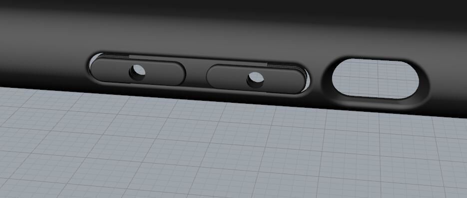 Original customizable design iphone x black case 3D model 3D model 3D ...