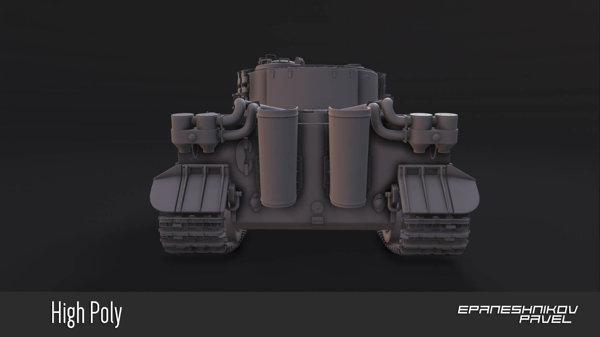 German tank 3D model | CGTrader