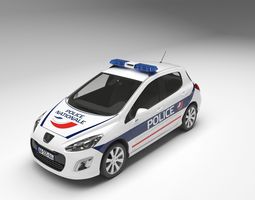 Police car 3D Models | CGTrader