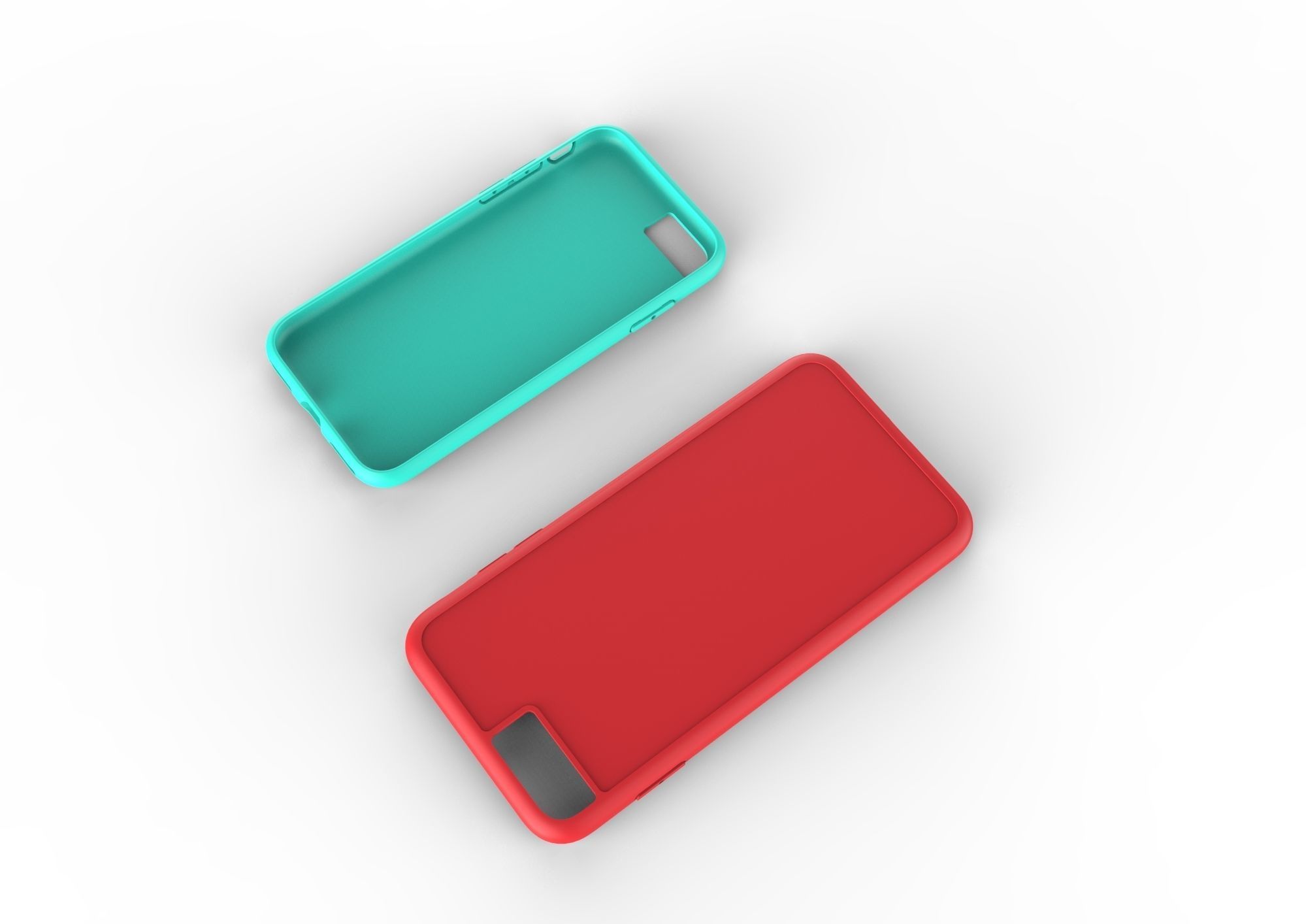 iphone 8 and 8 plus case Original customizable design 3D model 3D ...