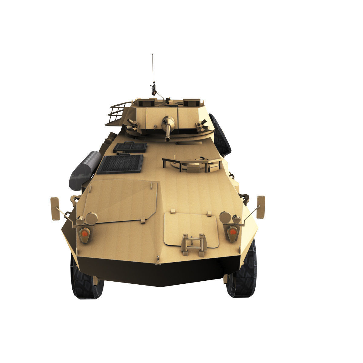 LAV-25 3D model animated | CGTrader