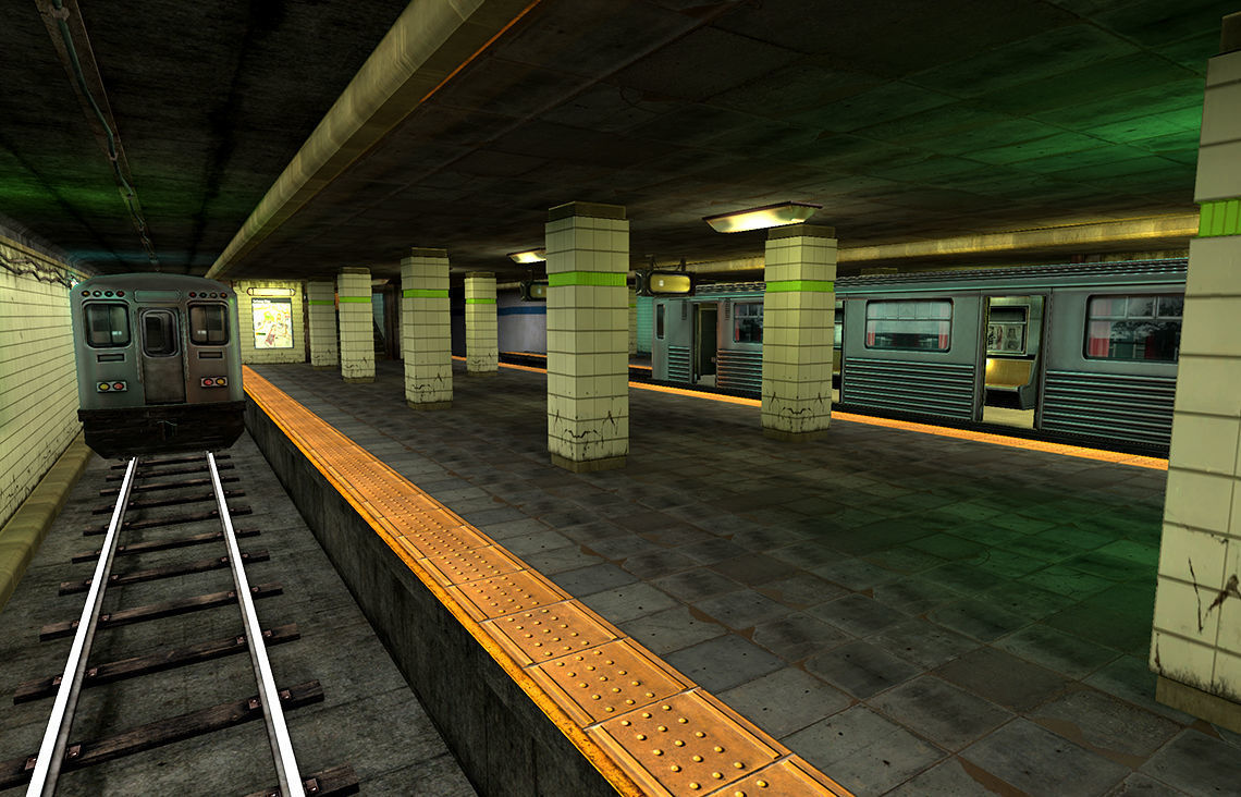 3D model Subway Metro Station VR / AR / low-poly | CGTrader