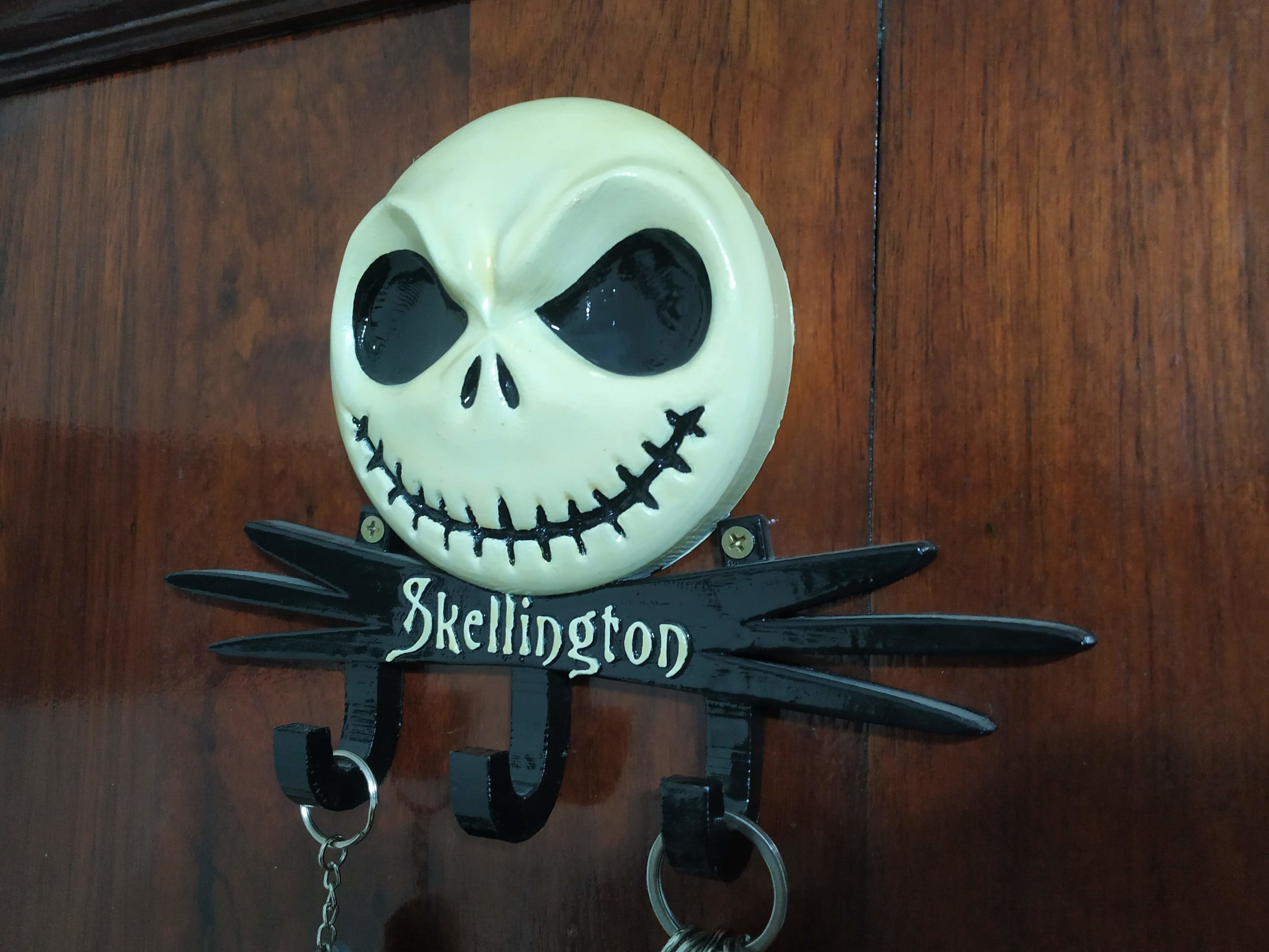 Jack Skellington KeyHolder 3D model 3D printable | CGTrader