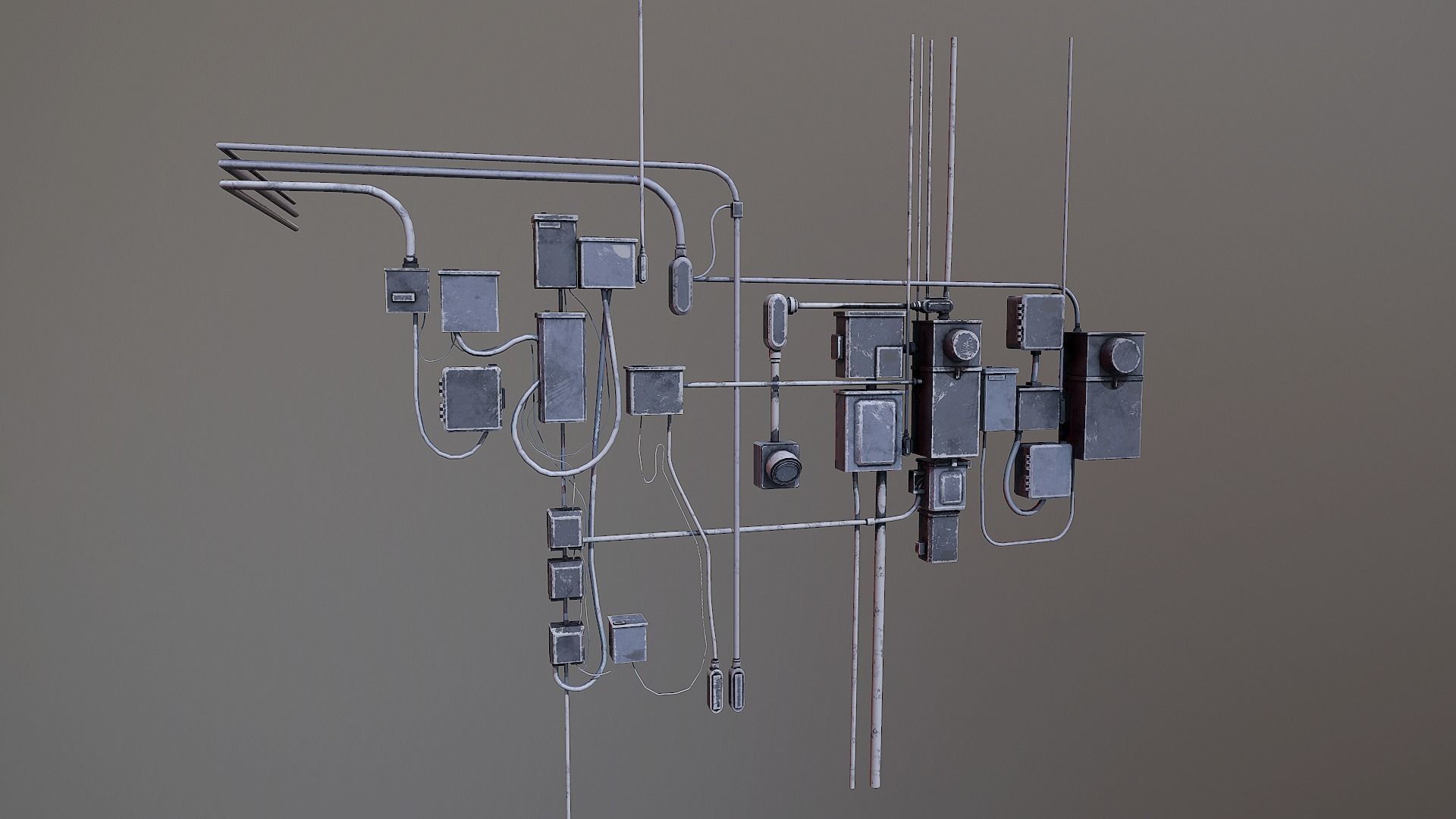 3D model Small Electrical Box Collection - 4K PBR Game Ready VR / AR ...