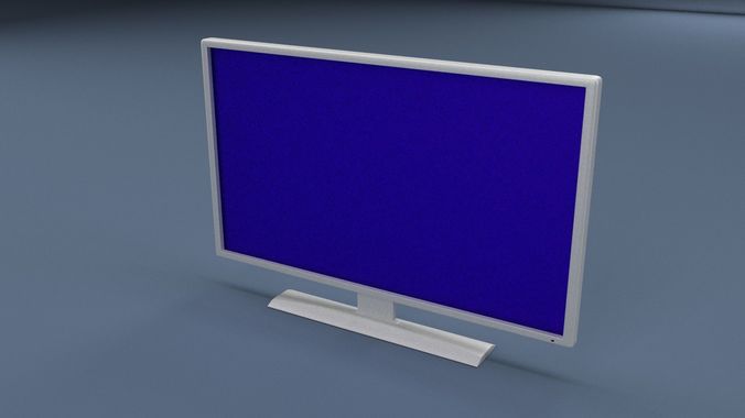 LED TV 3D model | CGTrader