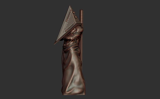 Pyramid heads 3D model 3D printable | CGTrader