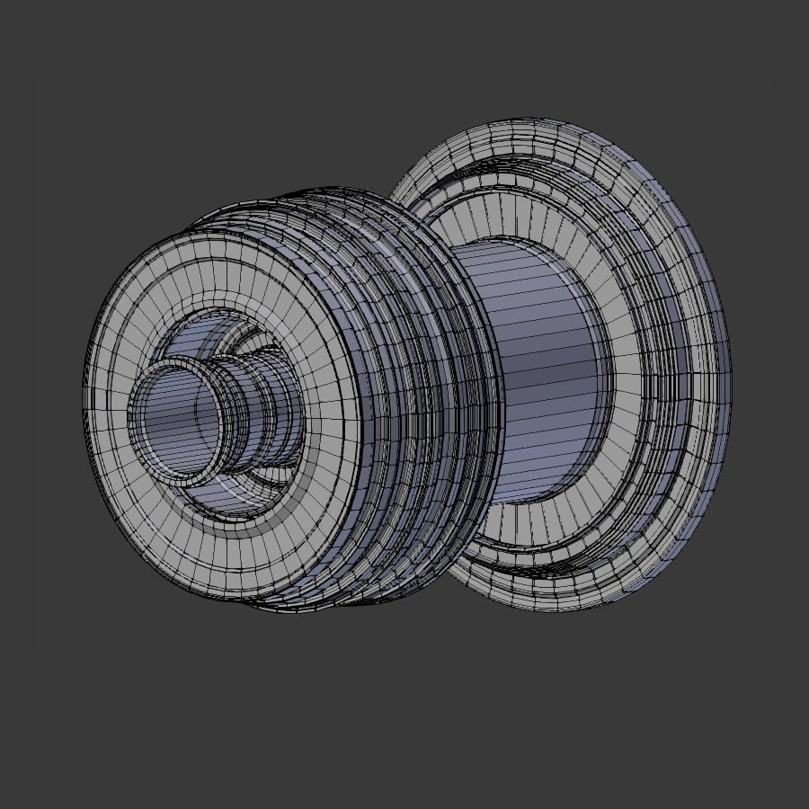 D-18T turbofan engine 3D model | CGTrader