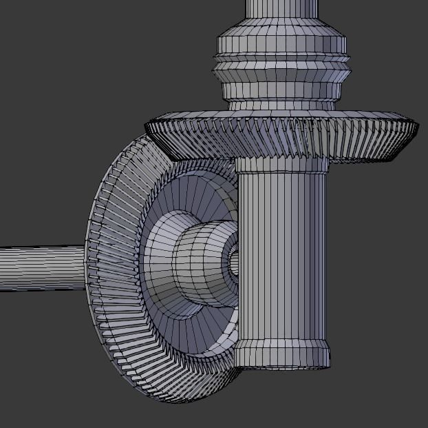 D-18T turbofan engine 3D model | CGTrader