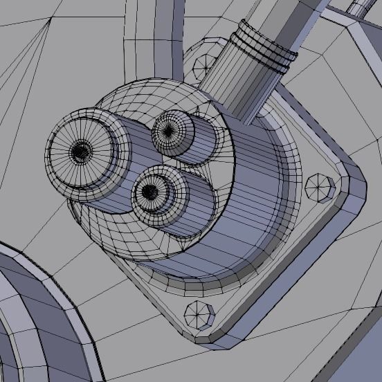 D-18T turbofan engine 3D model | CGTrader