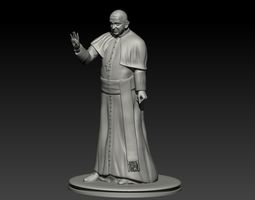 Pope 3D Models | CGTrader