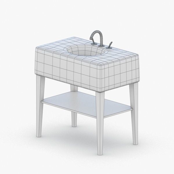 3D model 1592 - Sink VR / AR / low-poly | CGTrader