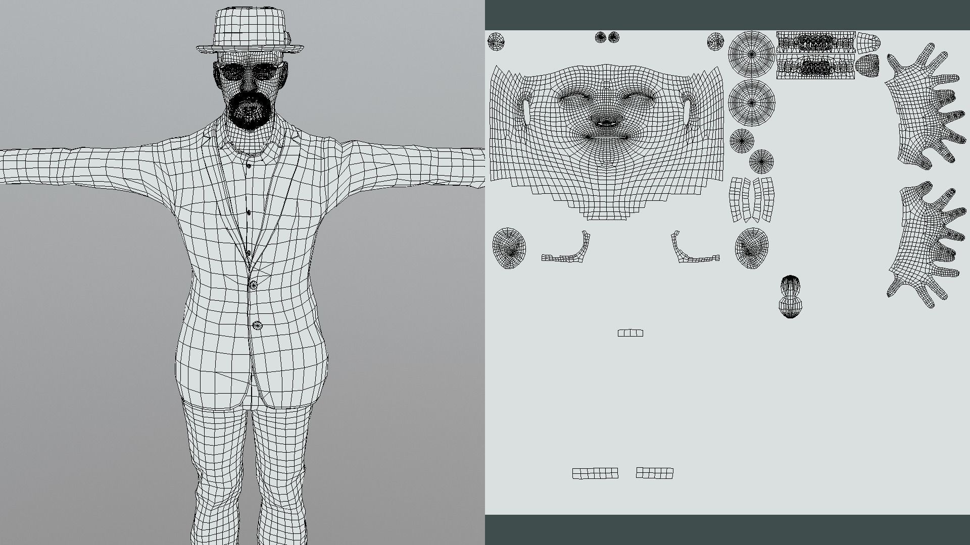 The Mastermind - Realistic Game Ready Human Character 3D model animated ...