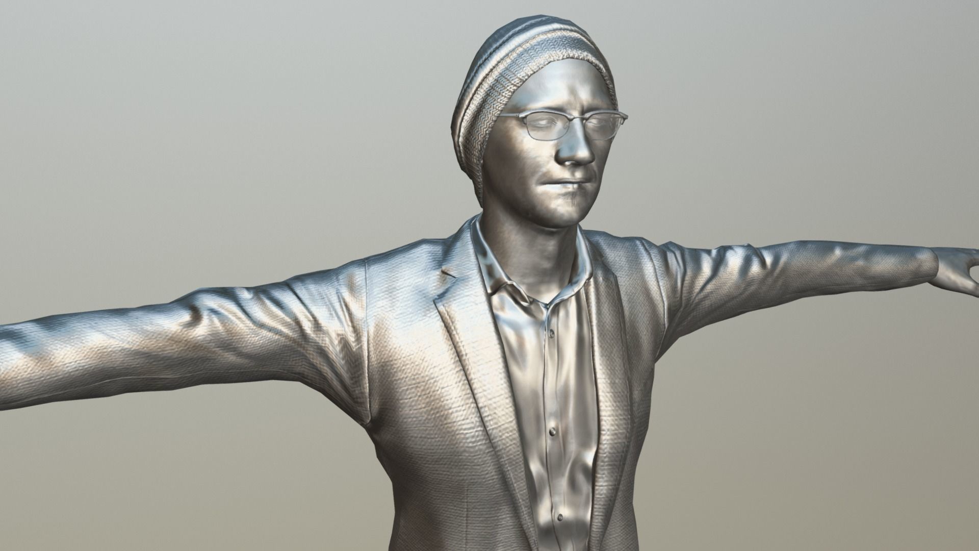 Free - The Hacker - Realistic Game Ready Human Character free 3D model ...