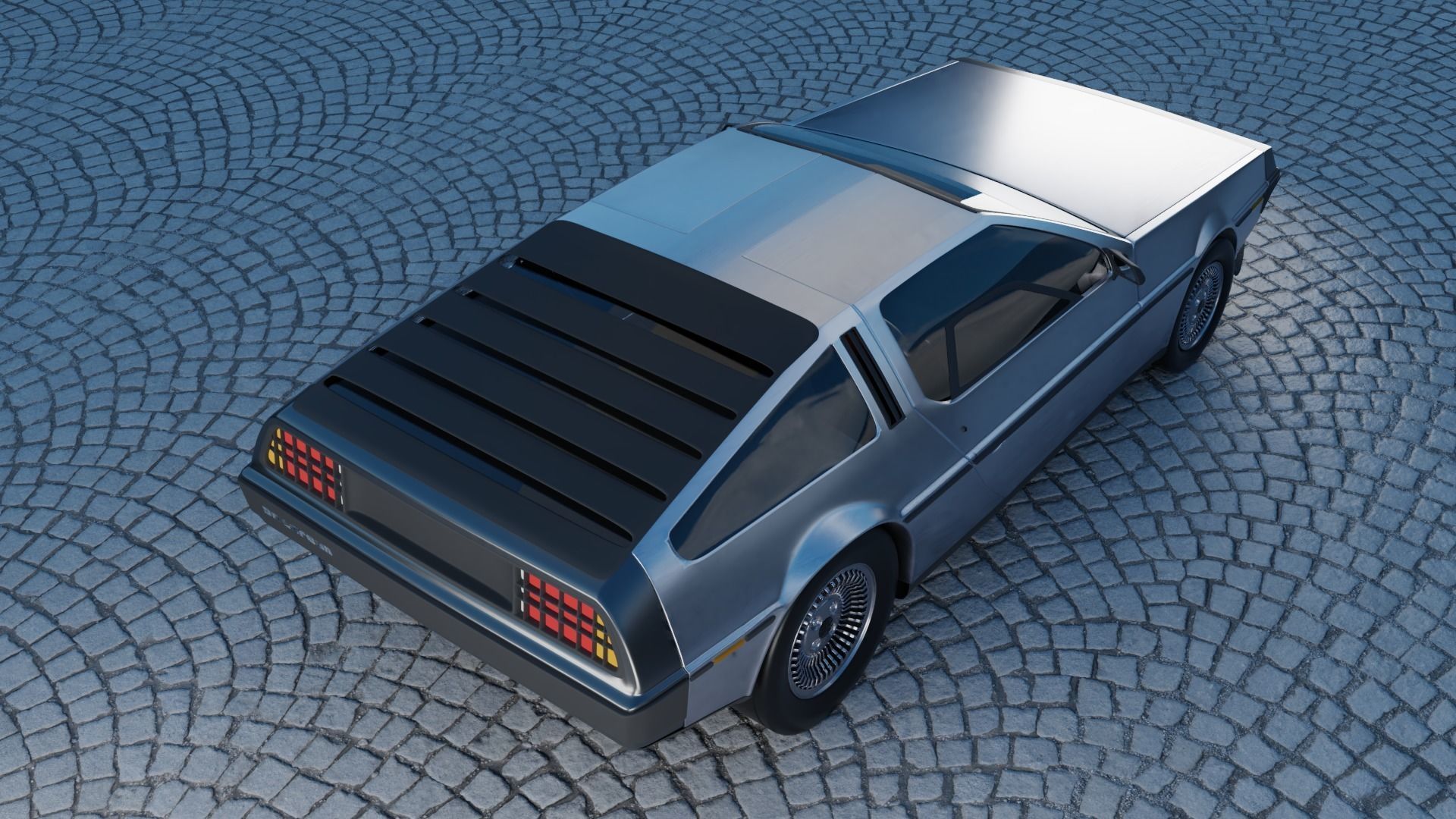 DeLorean DMC-12 3D model free 3D model | CGTrader