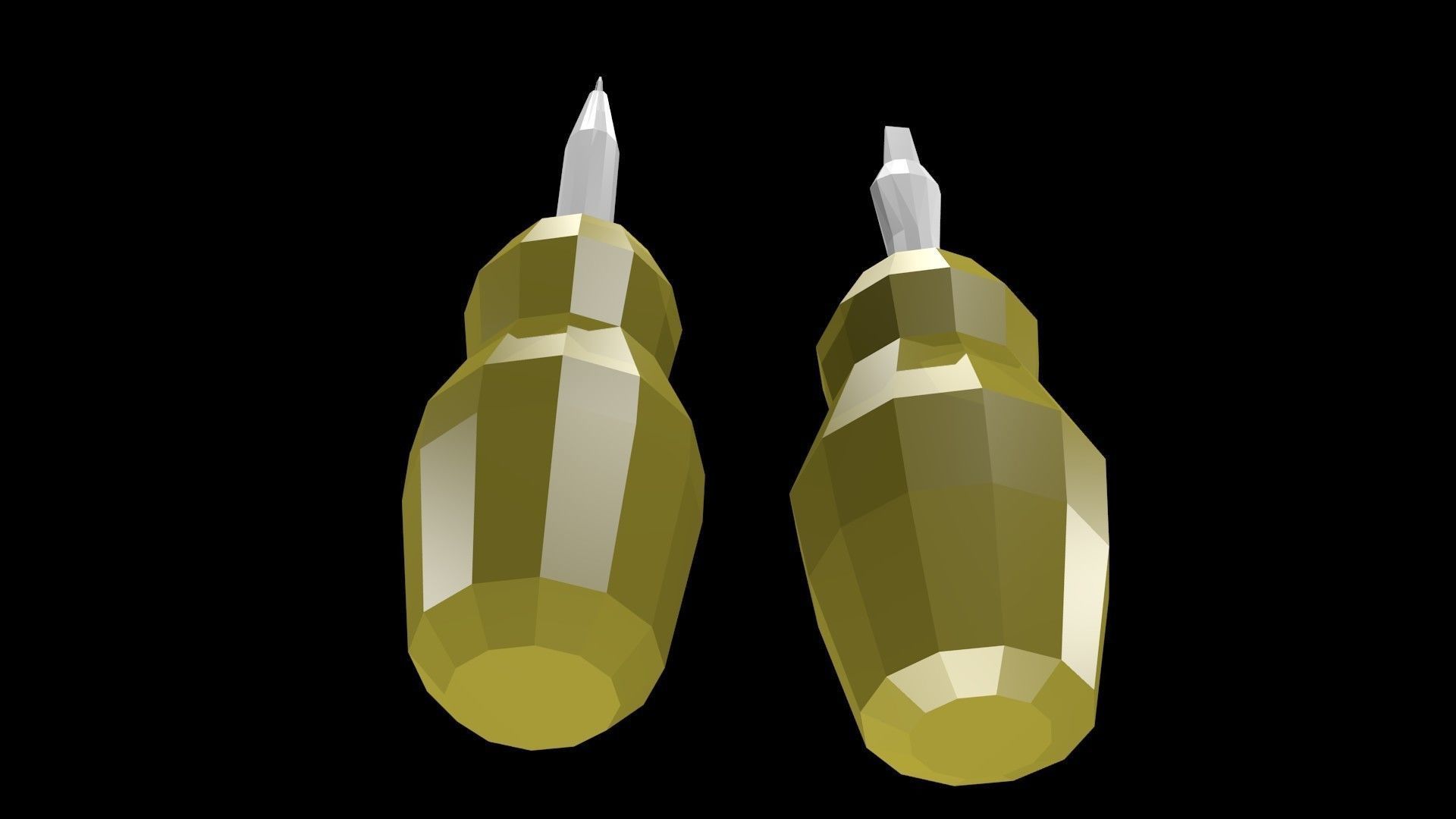 3D model Low poly screwdrivers VR / AR / low-poly | CGTrader