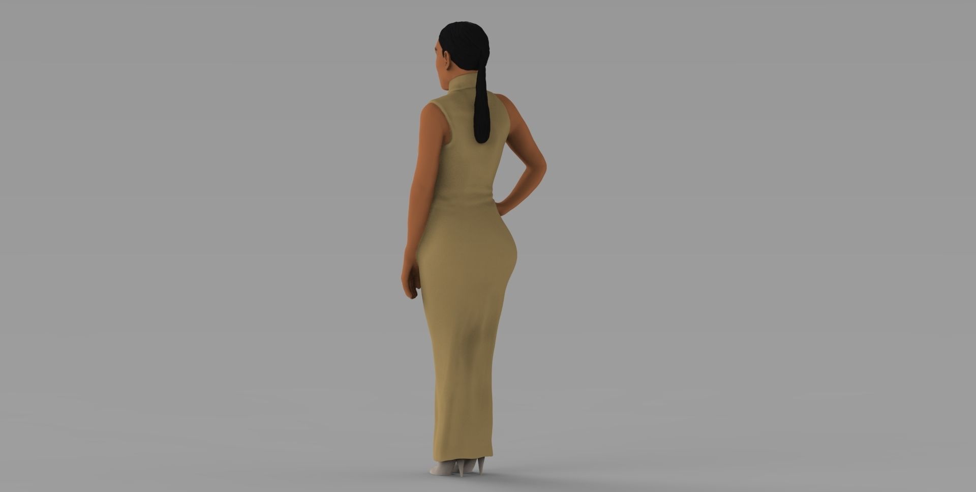 Kim Kardashian ready for full color 3D printing 3D model 3D printable ...
