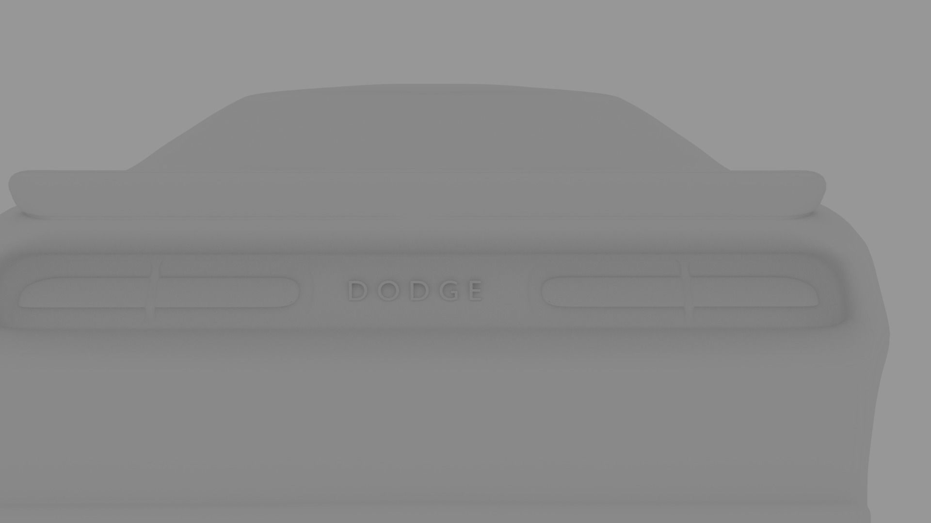 3D model dodge challenger hellcat VR / AR / low-poly | CGTrader