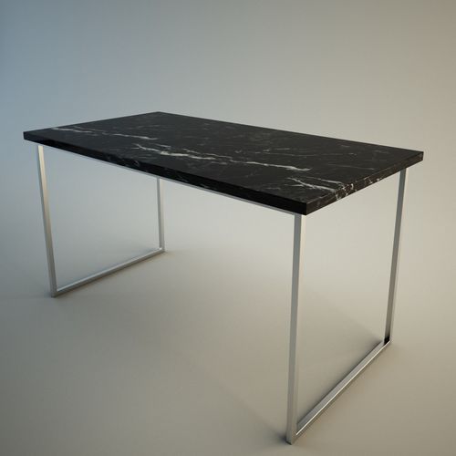 3D model Simple minimalist table VR / AR / low-poly | CGTrader
