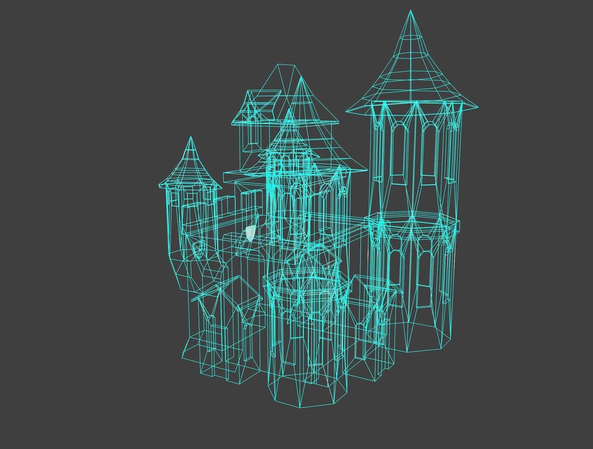 collapsible castle 3D model | CGTrader