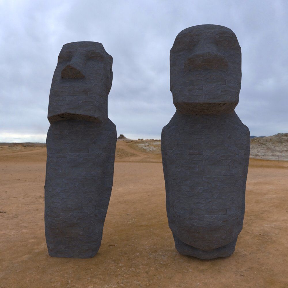 Easter Island Statues 3D model | CGTrader