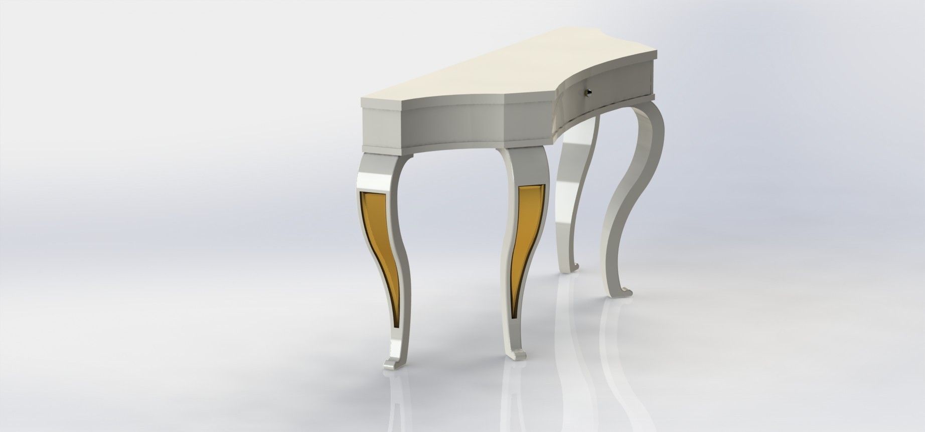 console table free 3D model | CGTrader