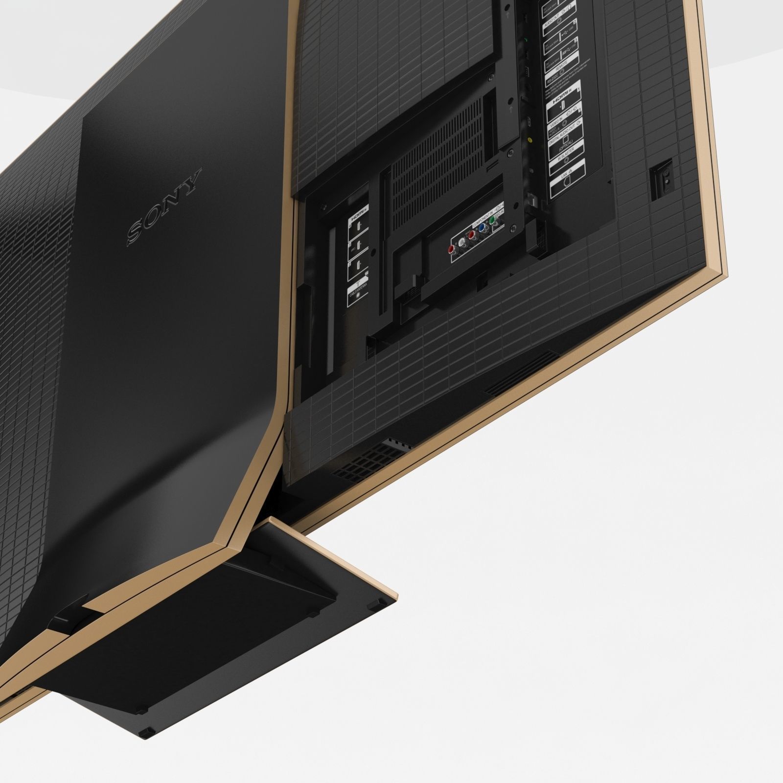 Sony XBR Z9D TV 3D model | CGTrader