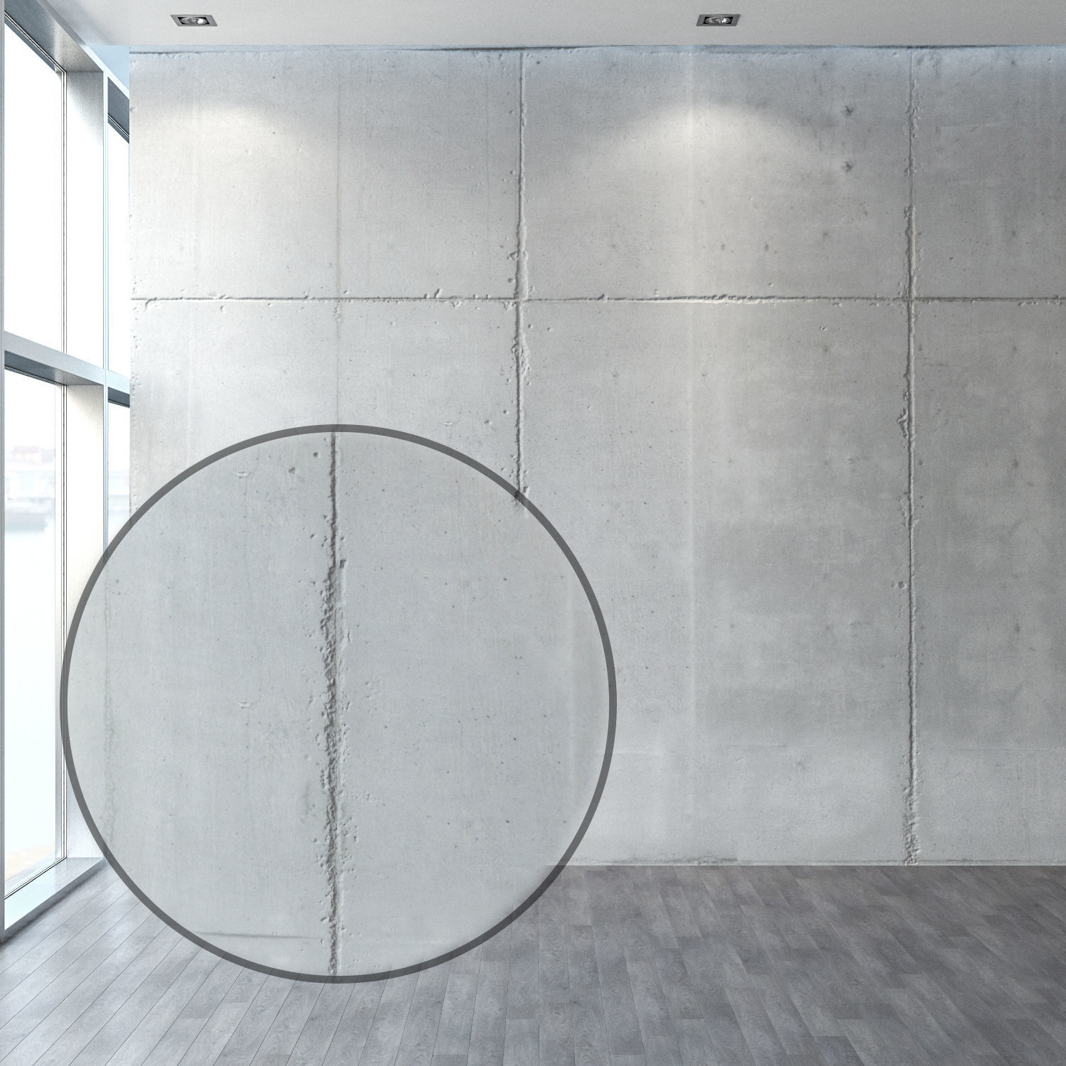 Texture Concrete with seams VR / AR / low-poly | CGTrader