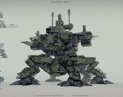Mech 3D Models | CGTrader