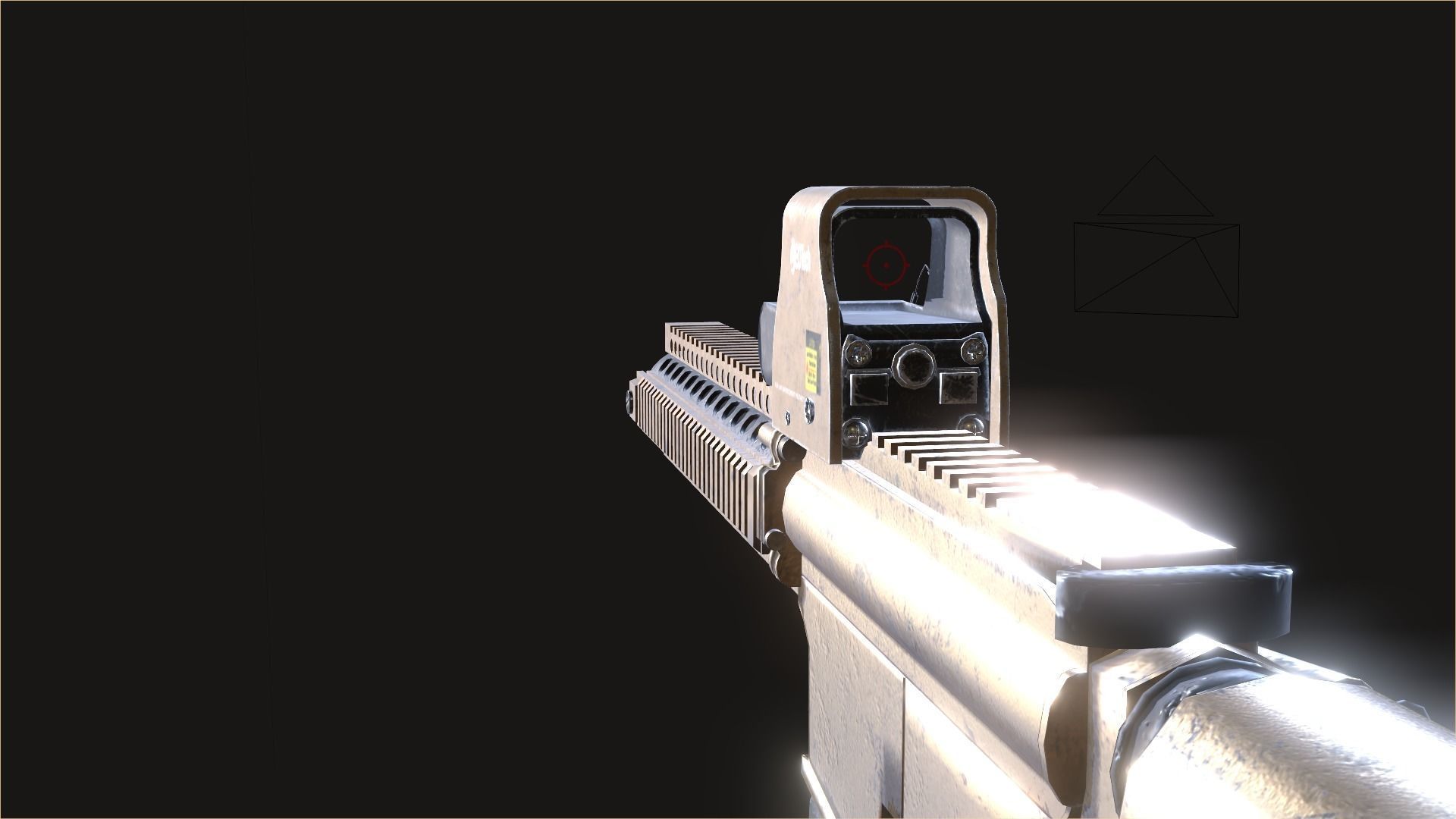 MK18 Weapons Pack free 3D model | CGTrader