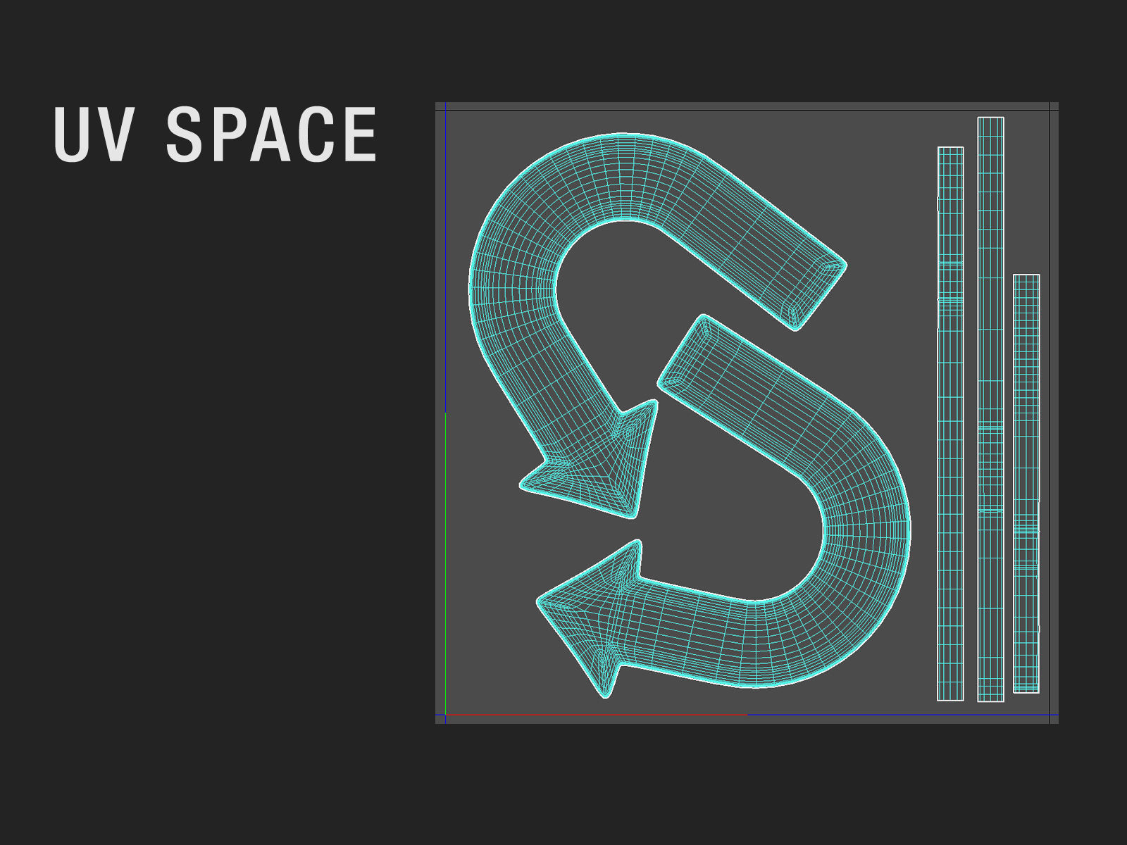 Arrow Bold Turn 3D model | CGTrader