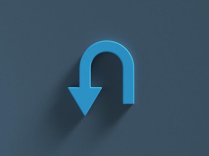 Arrow Standard Turn 3D model | CGTrader